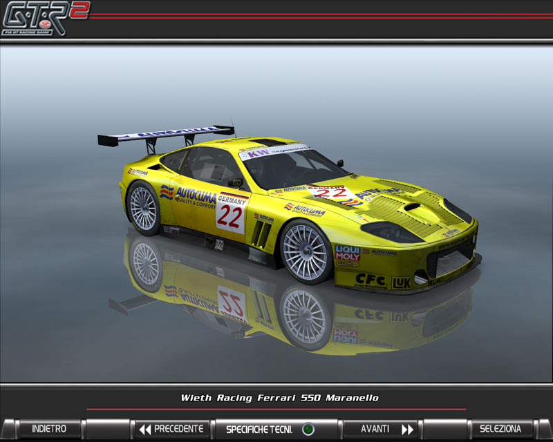 GTR - Classifica piloti campionato GTR2 2006-2007