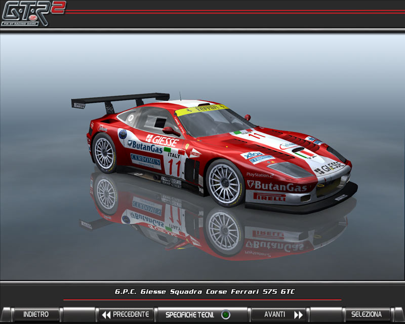 GTR - Classifica piloti campionato GTR2 2006-2007